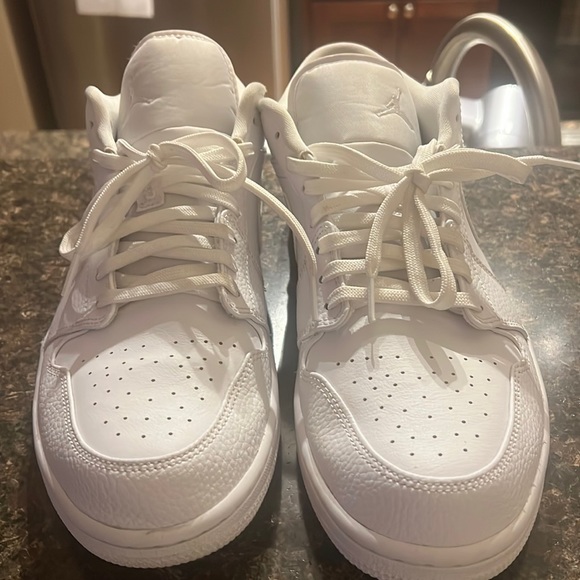 Jordan | Shoes | Jordan Lows All White | Poshmark